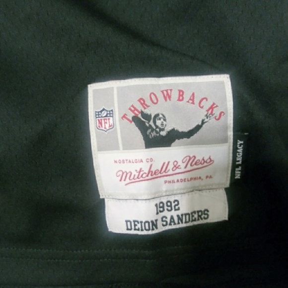 Mitchell & Ness | Shirts | Mitchell Ness Throwback 2 Deon Sanders ...